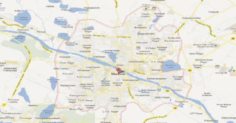 Madurai Tourist Map Guide - Chennai Orbit